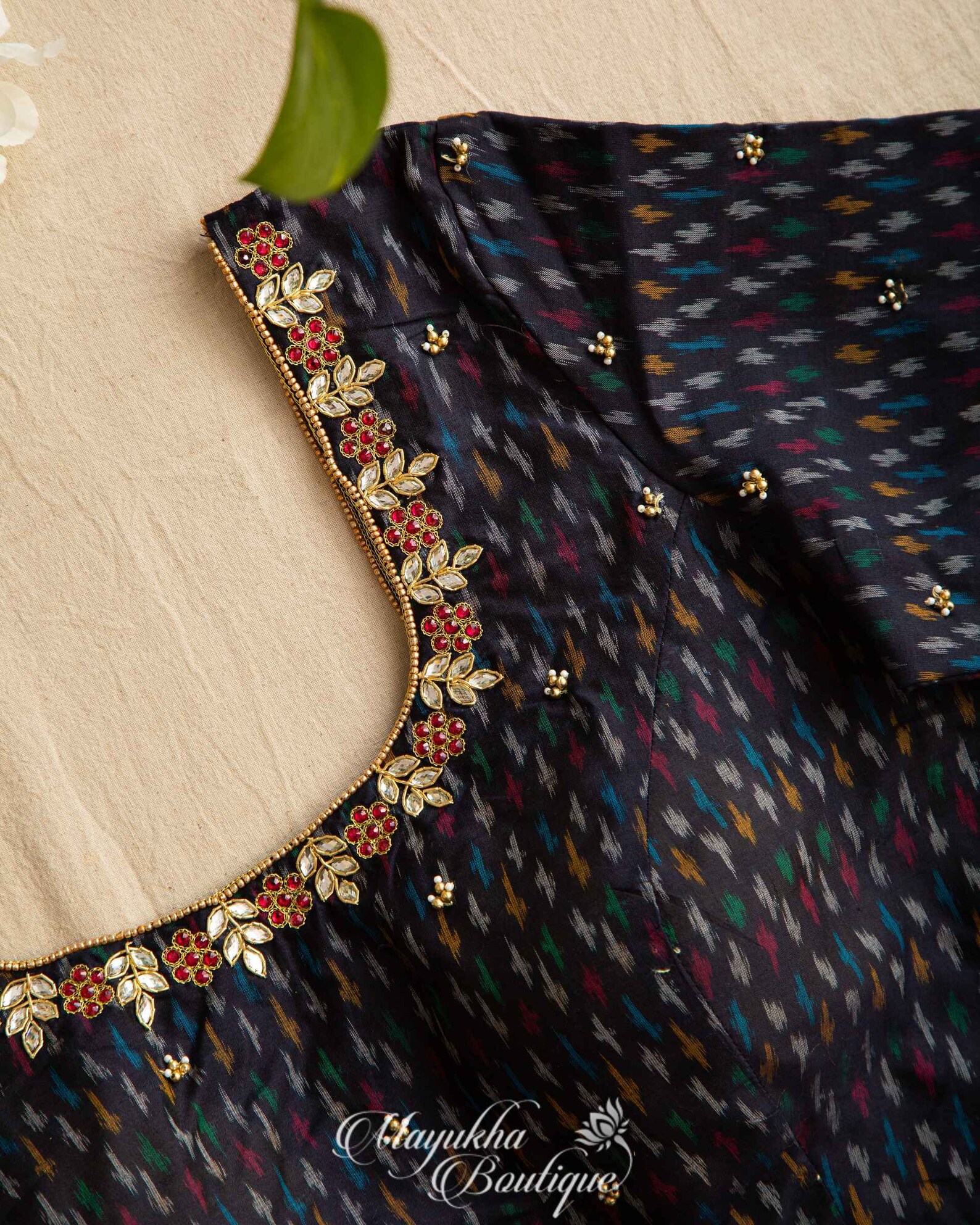 Colored Bliss Ikkat Sico Blouse | Mayukha Boutique - Etsy
