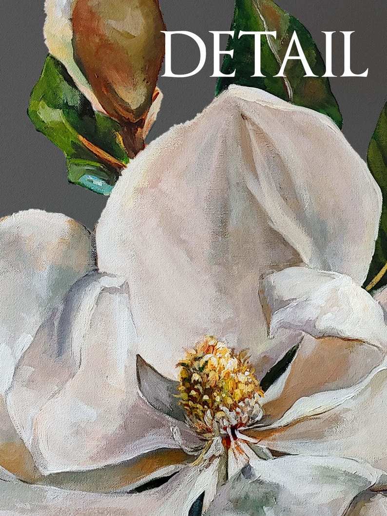 Magnolia & Pelican Art Prints: Louisiana State Flower and Bird Set - Etsy