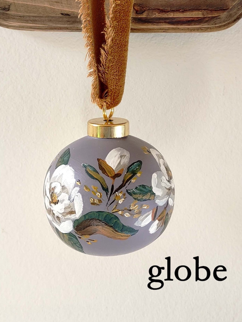 Magnolia Art Work Magnolia Gift Shop Magnolia Tree Ornament - Etsy