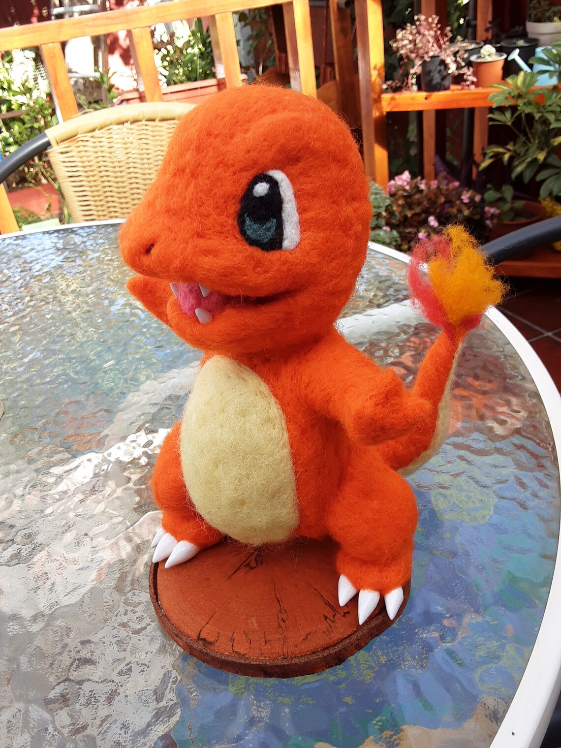 Charmander pokemon pokémon felted anime needle felt | Etsy