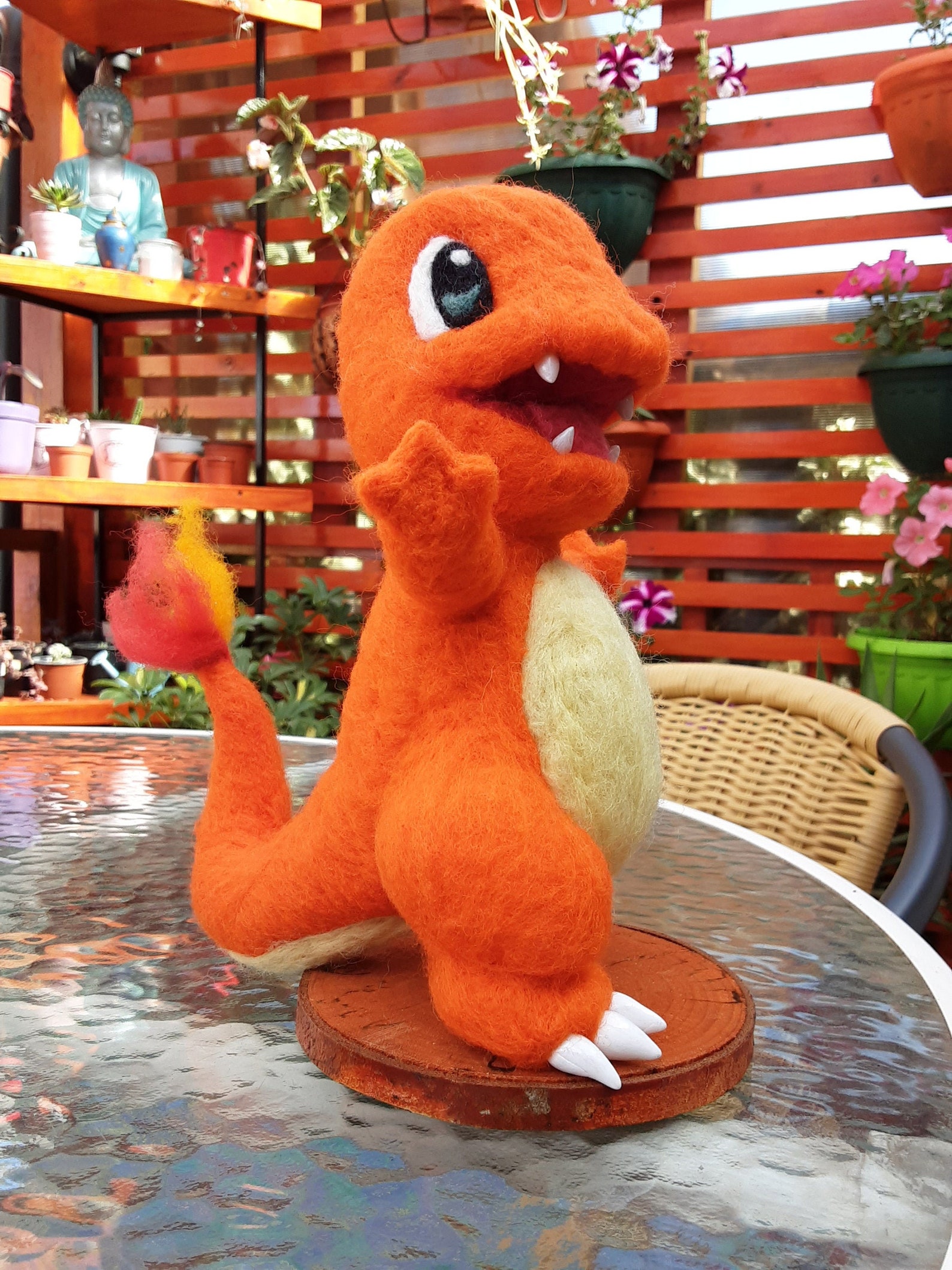 Charmander pokemon pokémon felted anime needle felt | Etsy