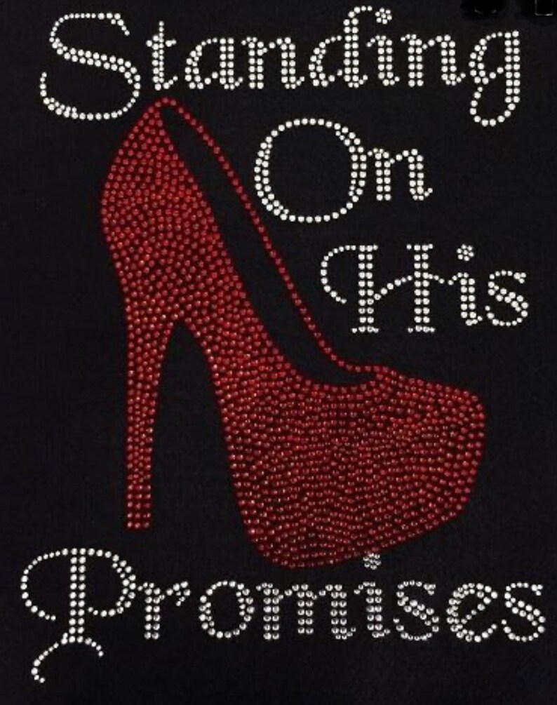 Standing on His Promises Royal-tee - Etsy