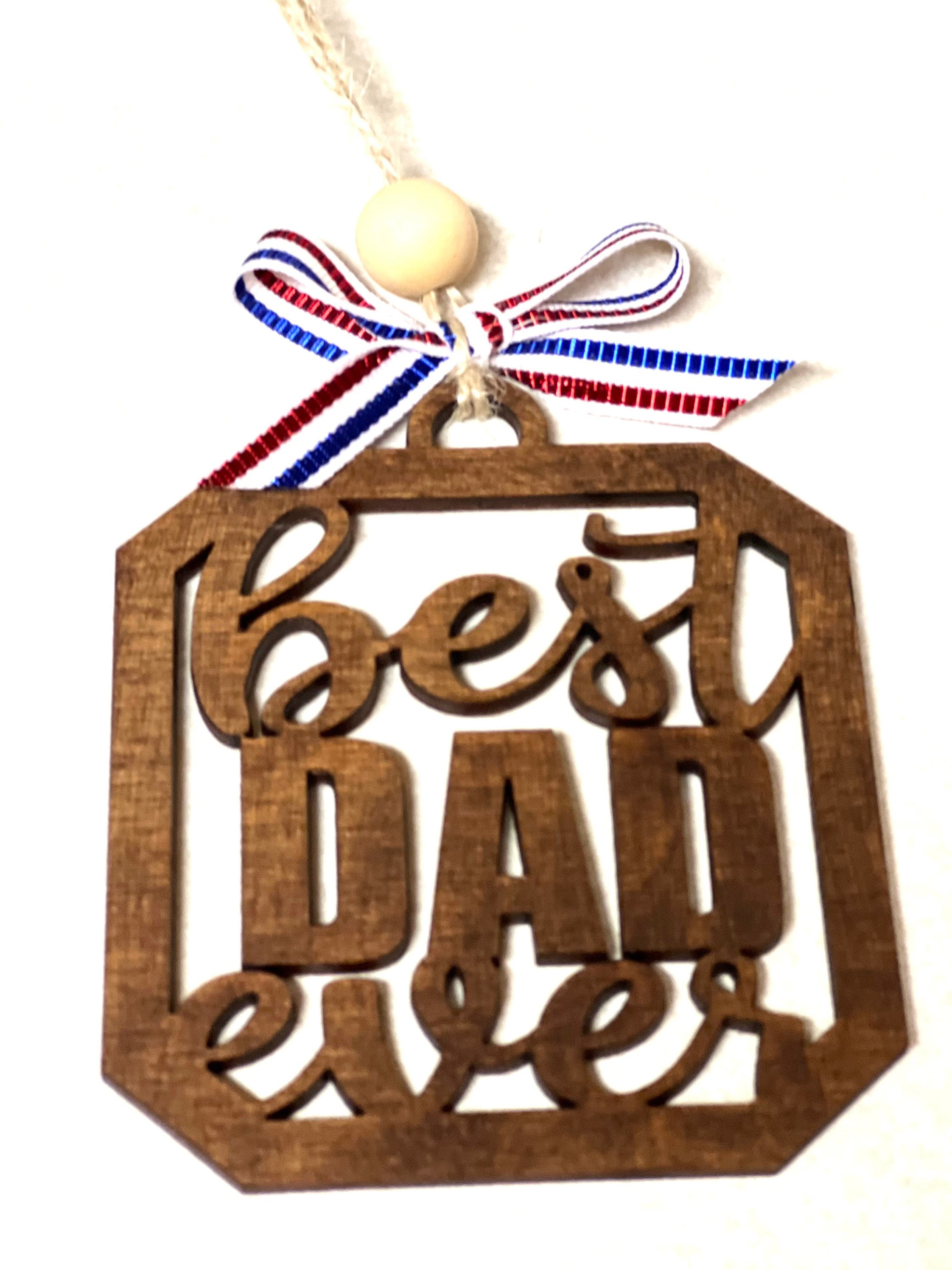 Best Dad Ever Car Accessory Gift for Dad Car Accessories for | Etsy