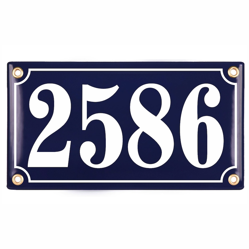 Porcelain Address Signs - Etsy