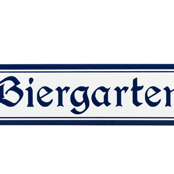 Biergarten Sign - Etsy
