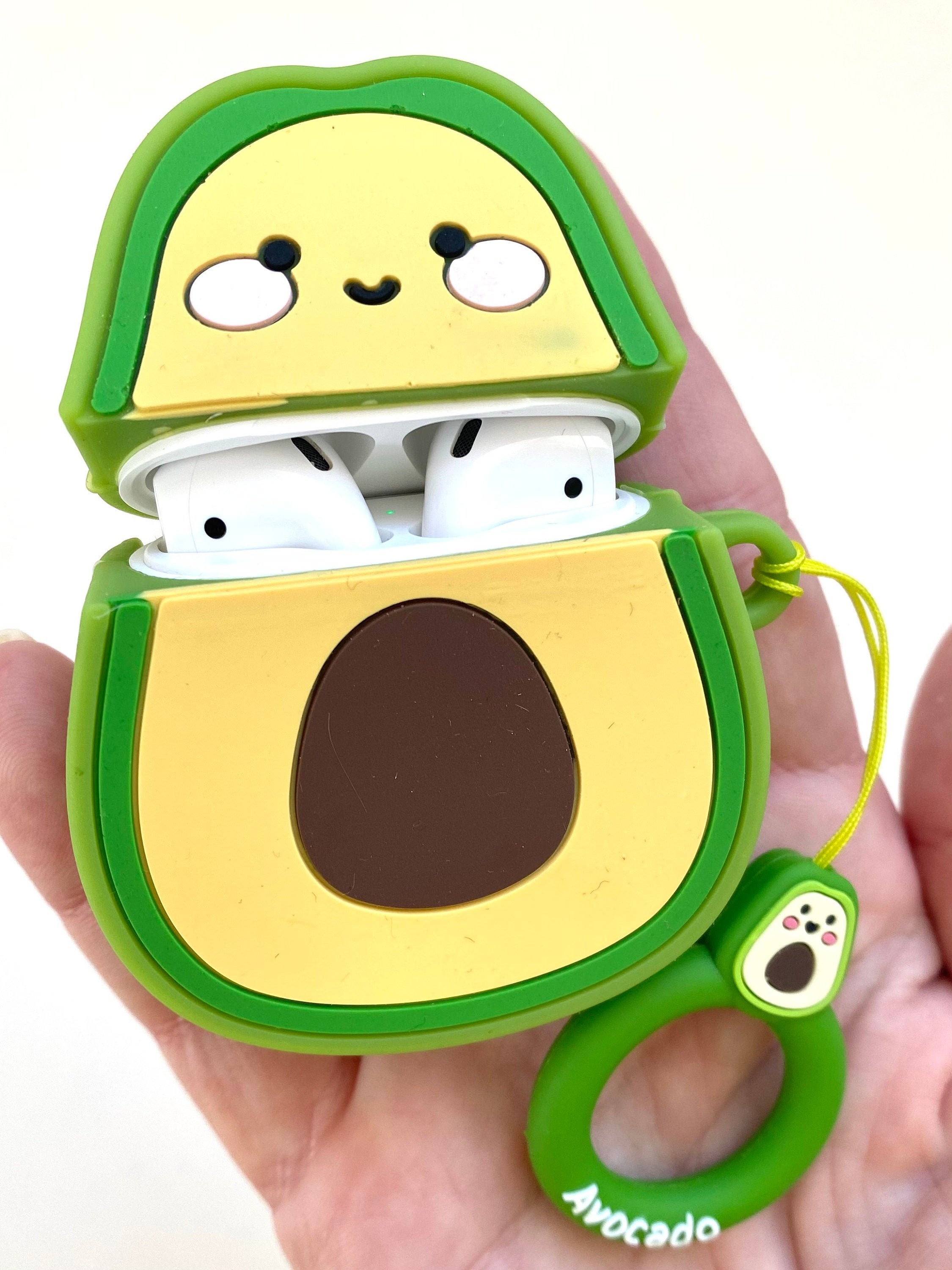 Airpod Case Cute Airpod Case Avocado Airpod Case Kawaii | Etsy