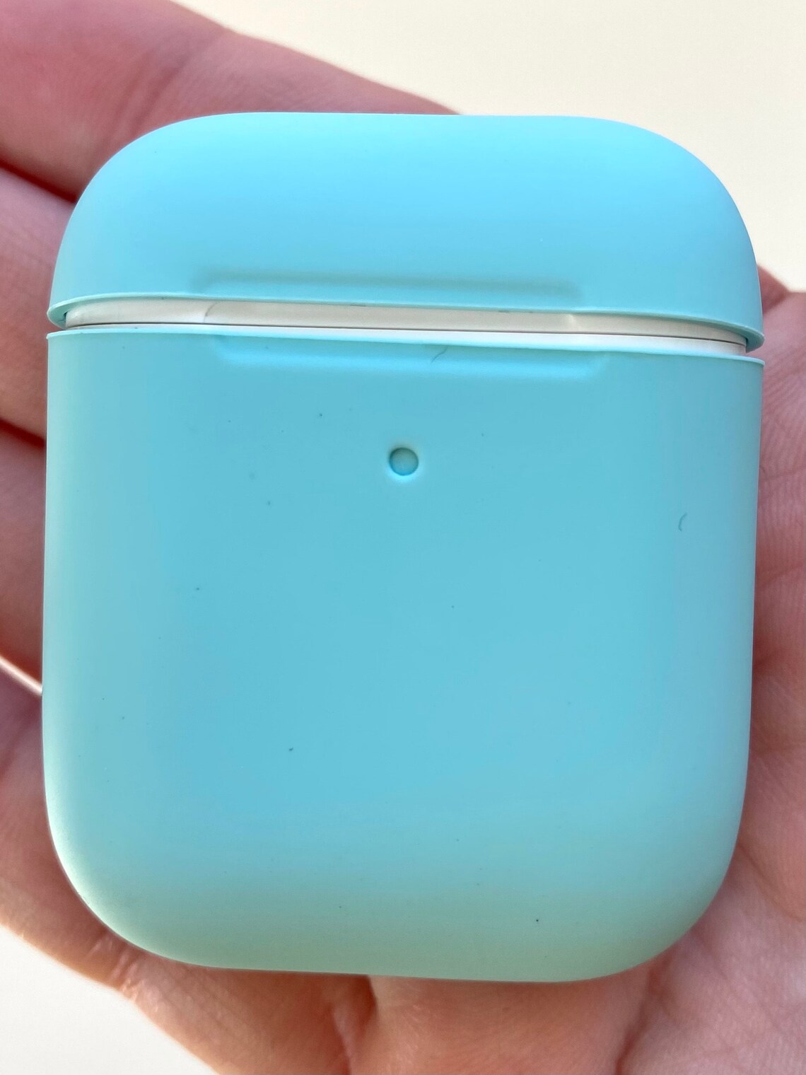 Airpod Case Cute Airpod Case Silicone Light Blue Airpod Case | Etsy