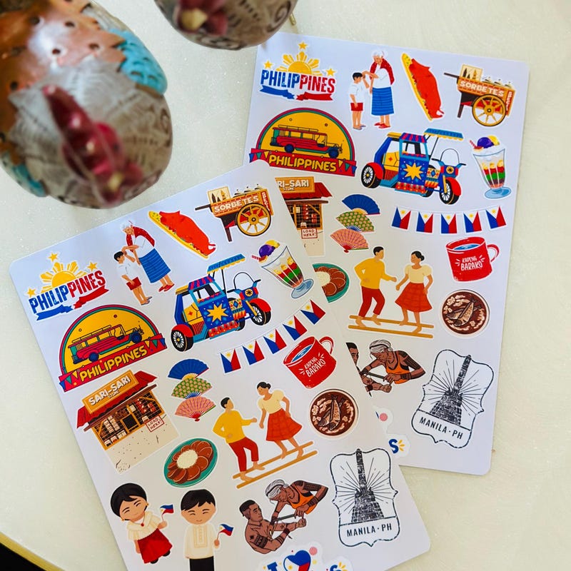 Filipino Stickers - Etsy