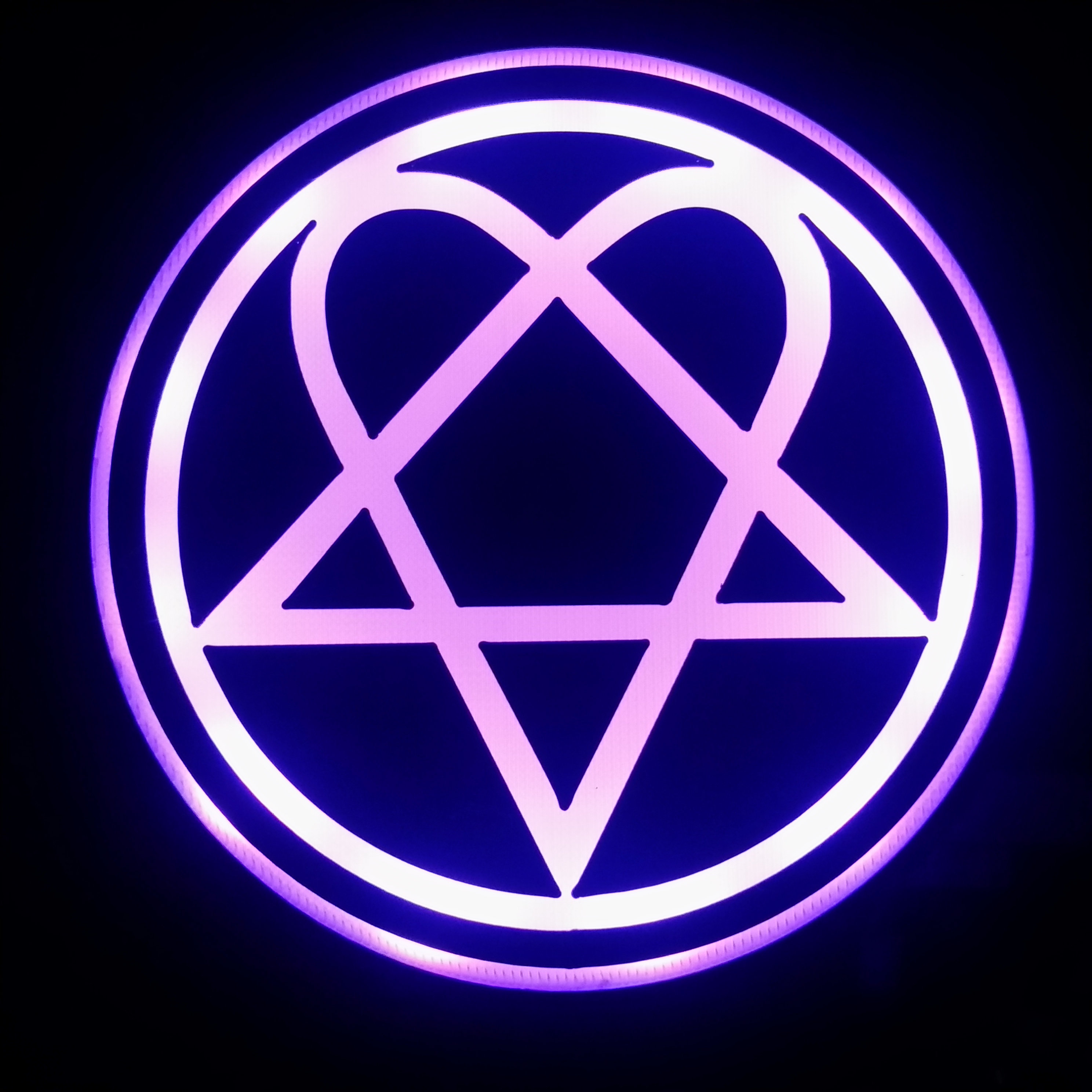 Purple Heartagram