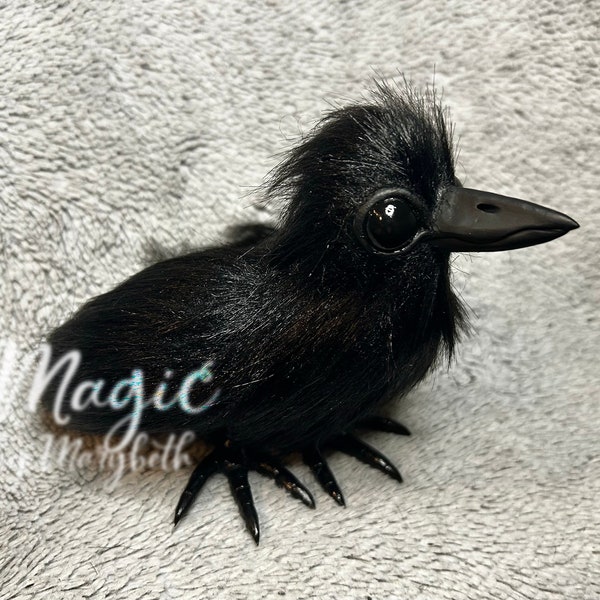 Crow Doll - Etsy