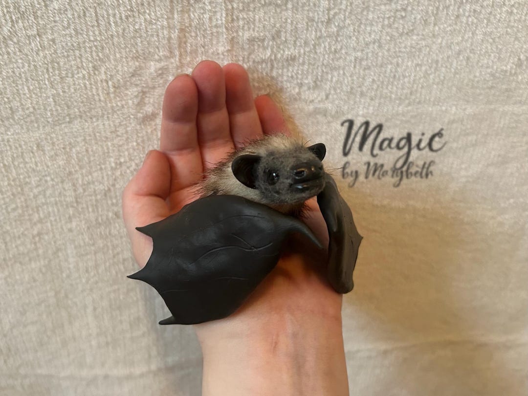 Little Brown Bat Art Doll - Etsy