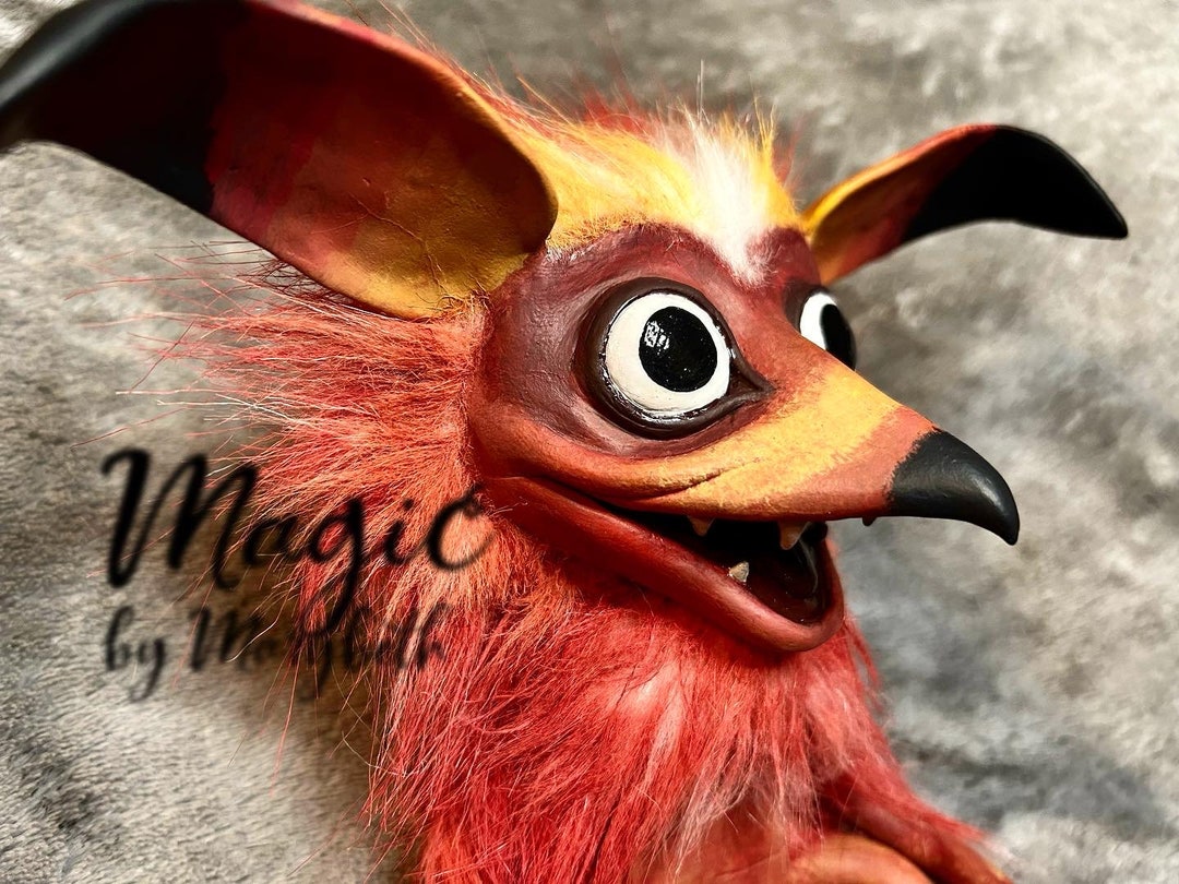 Handmade Firey Labyrinth Doll 7” Tall - Etsy