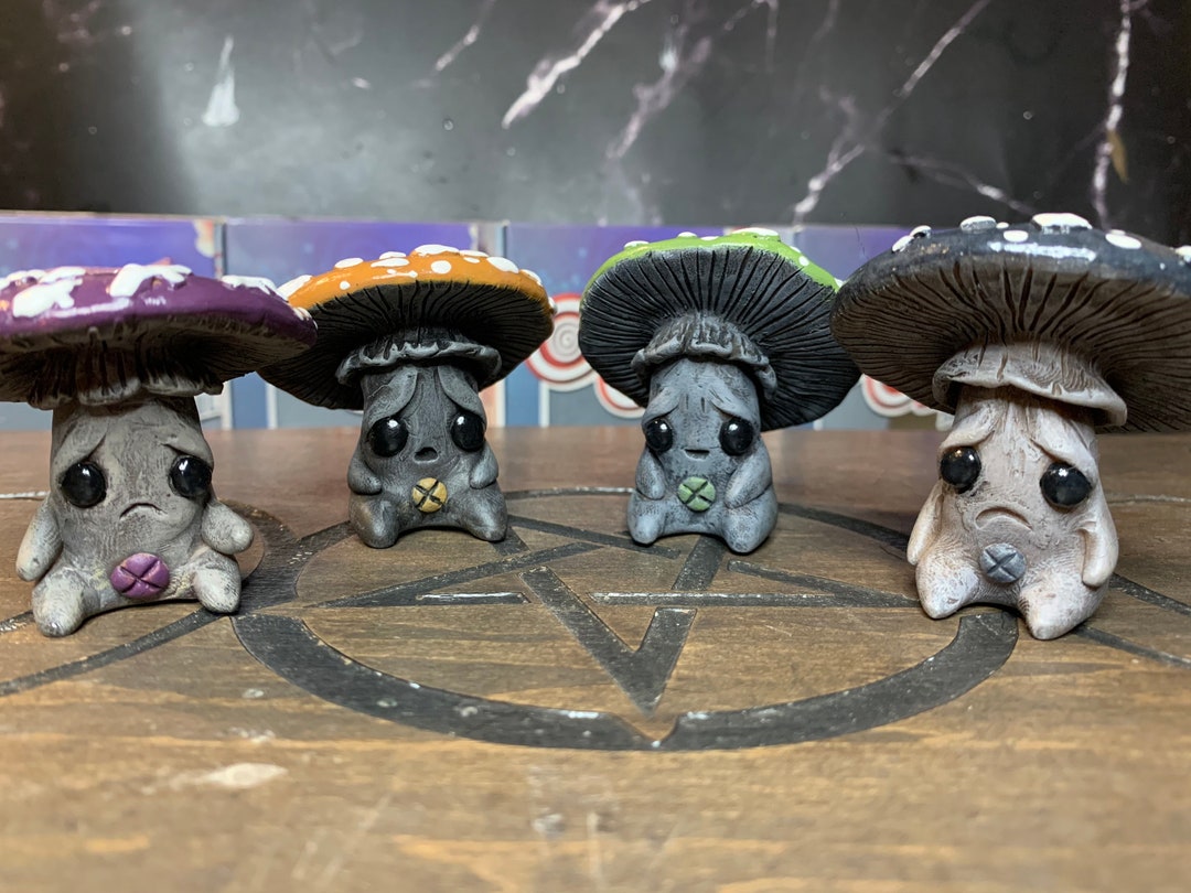 Mushling Babies Variety of Colours Polymer Clay OOAK - Etsy