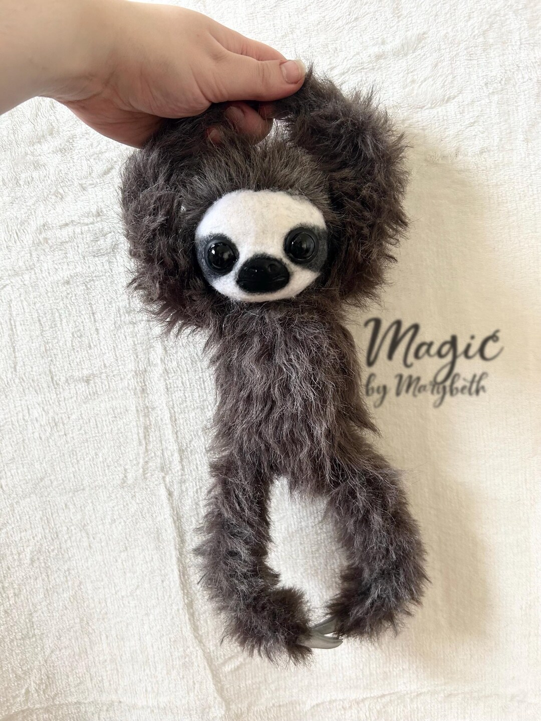 Sloth Art Doll Posable OOAK - Etsy