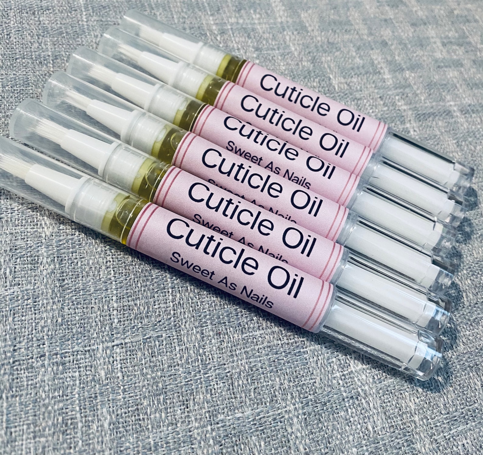 Scented 3ml Cuticle Oil Pens 100 Natural Oils And Vegan Etsy