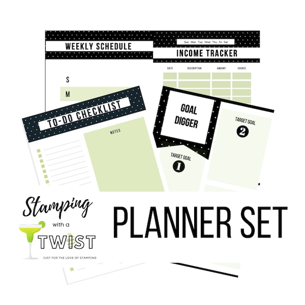 Polka Dot Planner - Etsy
