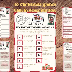 Christmas Letter Template Game What's Your Reindeer Name - Etsy