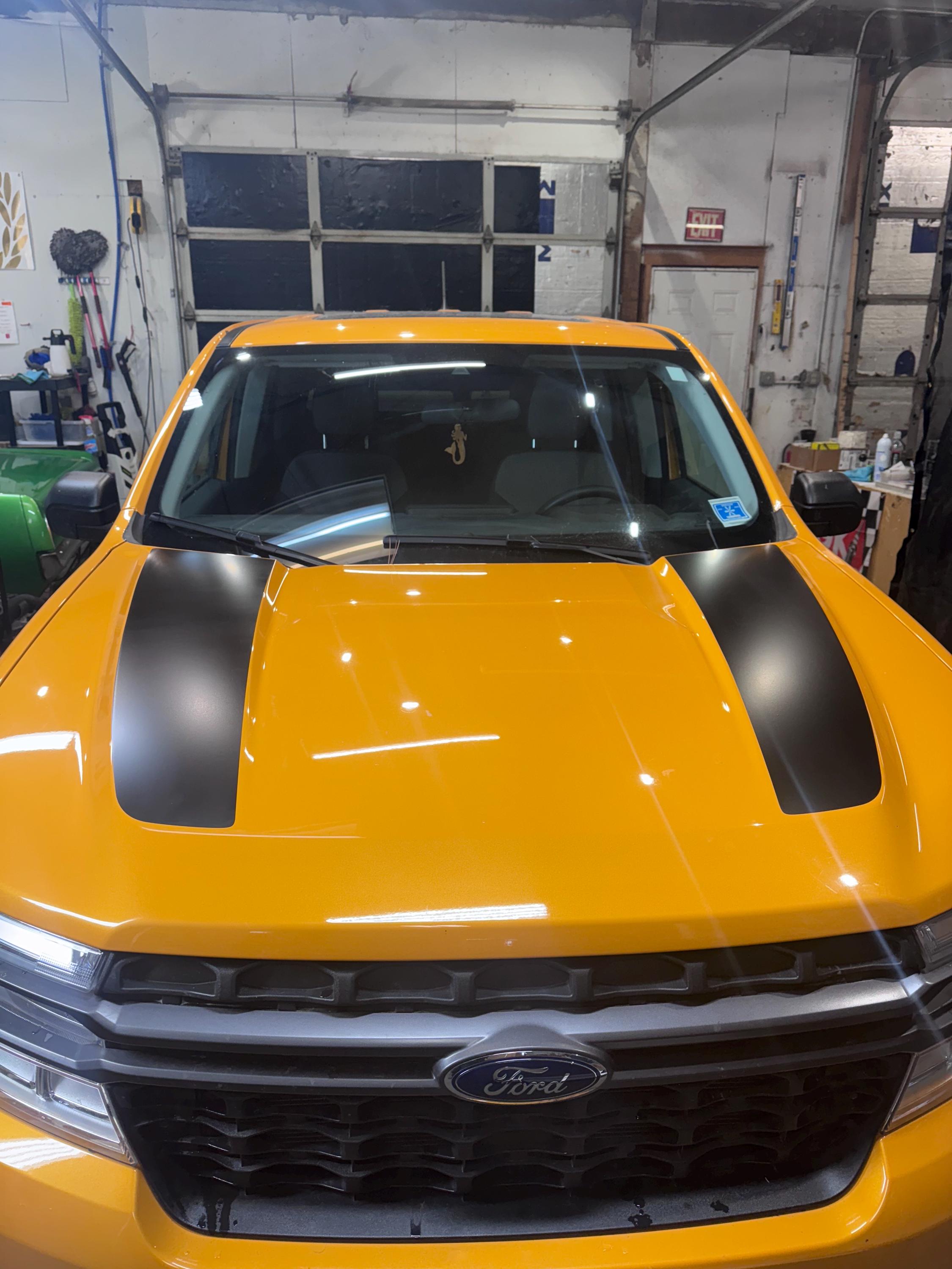 Ford Maverick Split Hood Stripes - Etsy
