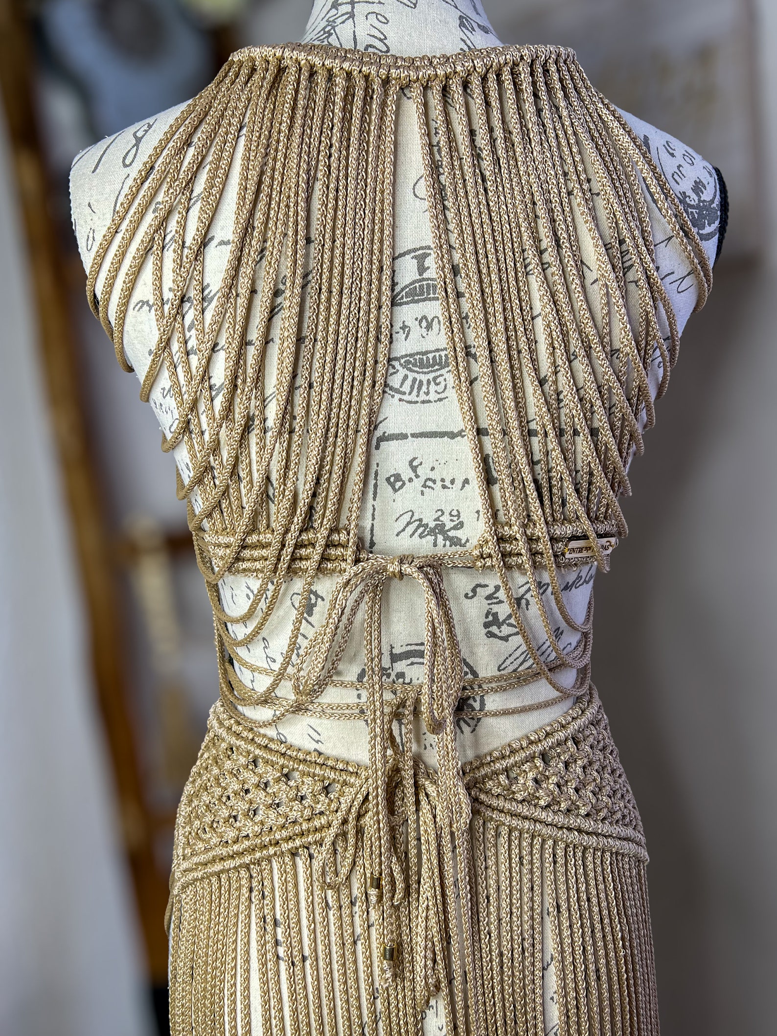 Handmade Macrame Set for Festivals festival Clothing Women - Etsy