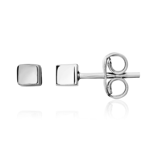 Cube Stud Earrings - Etsy