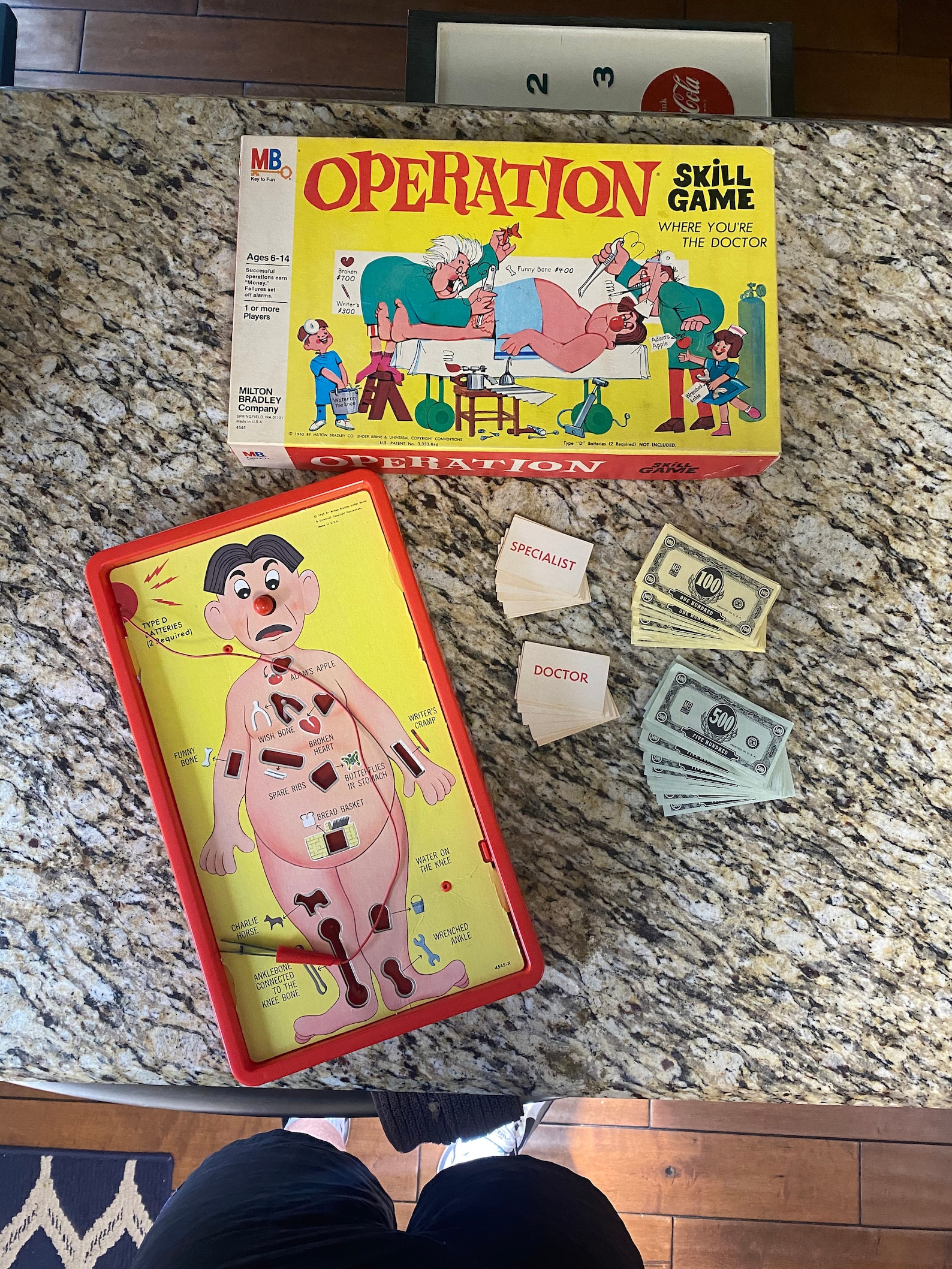 Operation Board Game 1965 Vintage | Etsy