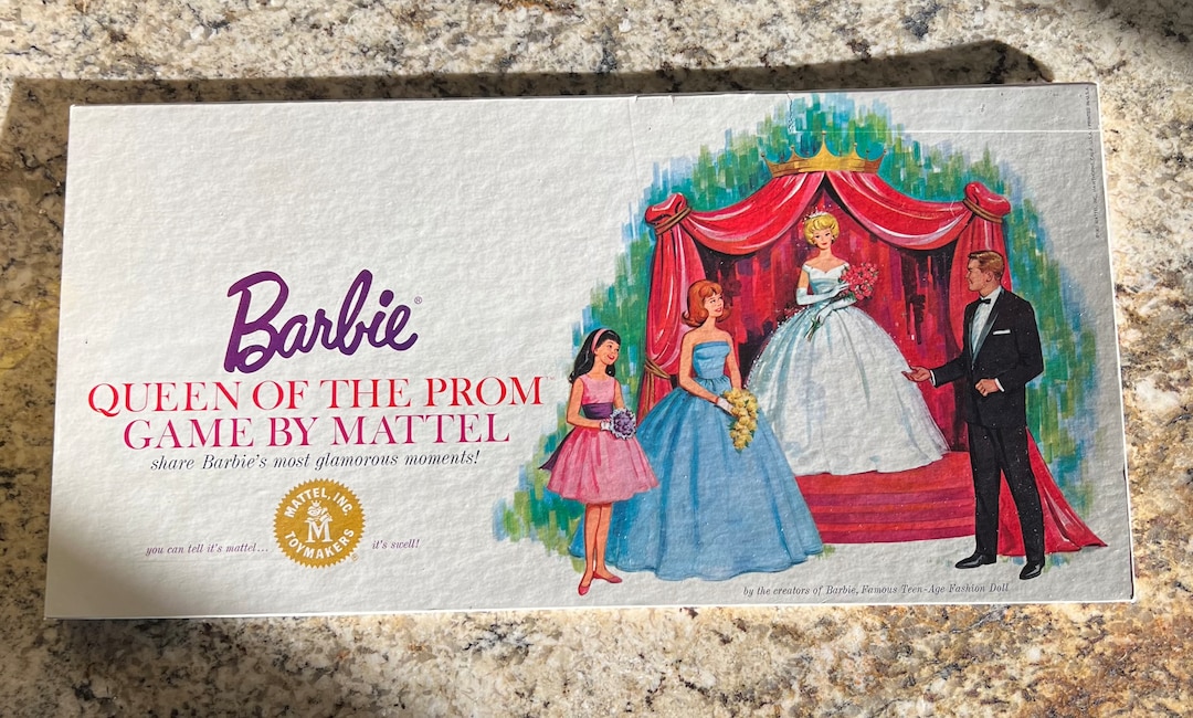 Barbie Queen of the Prom Board Game - Etsy