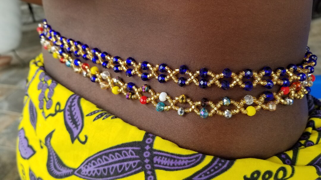 Stomach Beads, Women Jewelry, Waist Chain, Clasp Waist Beads - Etsy