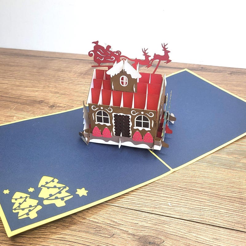 Pop up Christmas Cards - Etsy