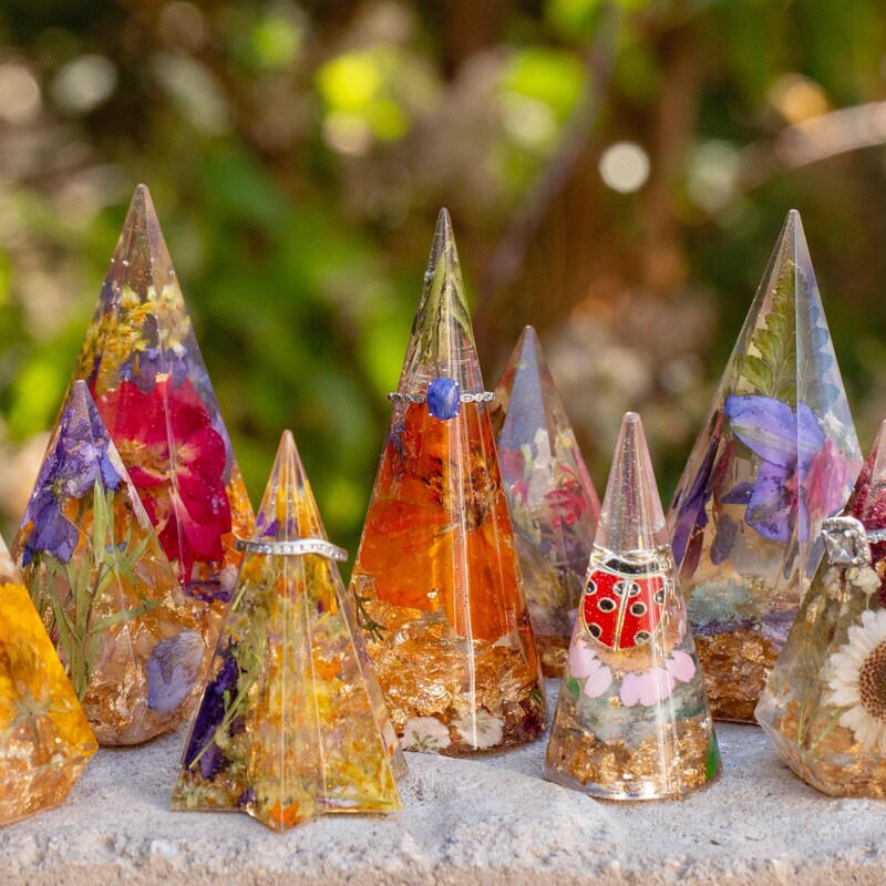 Flower Ring Holder - Etsy