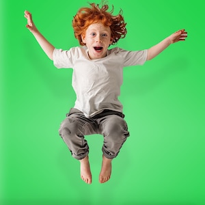 Green Digital Backdrop for Children's Photography, Instant Download ...