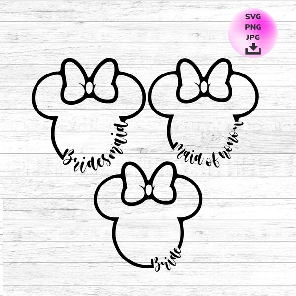 Minnie Mouse Bride - Etsy