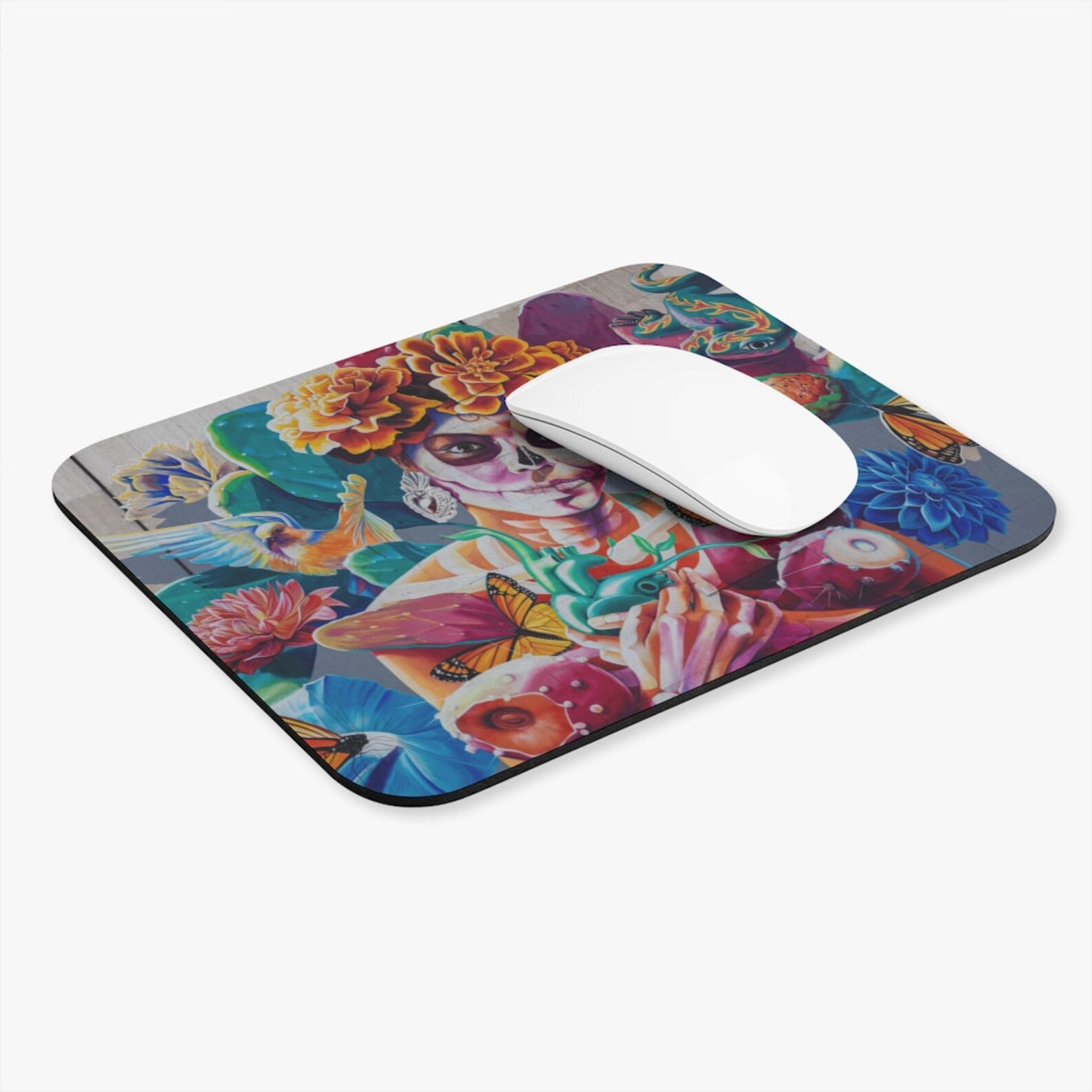 Mouse Pad Graffiti Street Art Mexico Day of the Dead, Halloween ...