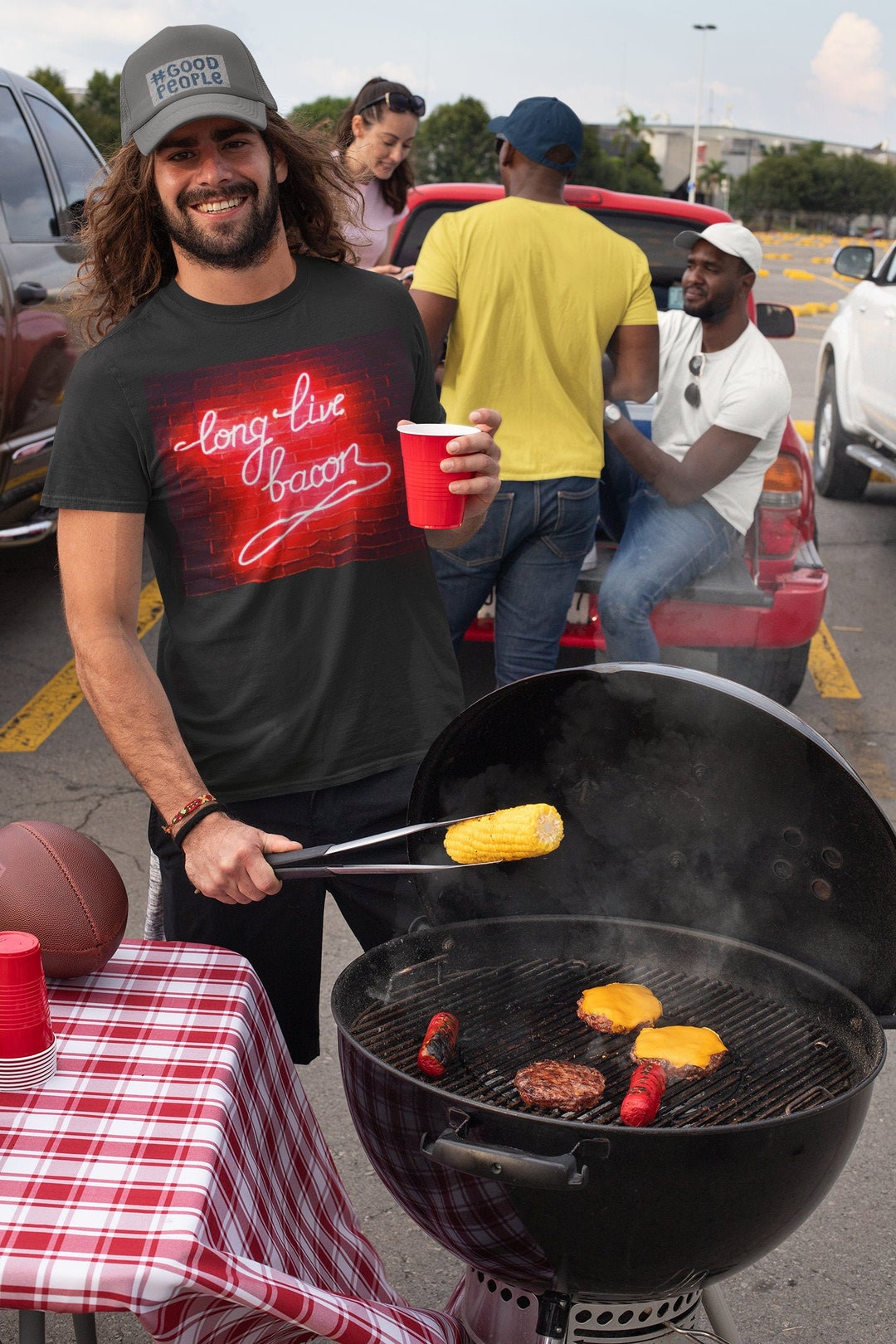 Long Live Bacon! Shirt - Unisex Short Sleeve T-shirt for Bacon Lovers ...