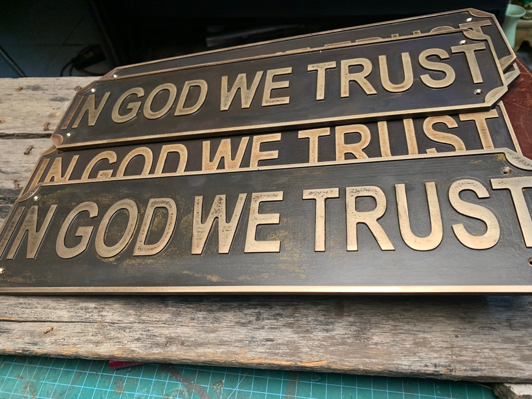 Cast Bronze Vintage Signs & Plaques - Address Plaque for Professional ...