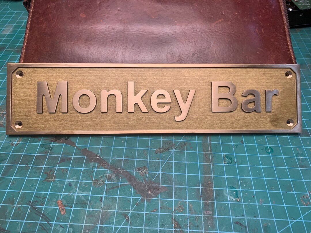 Custom Brass Door Signs & Plaques - Custom Language Plaques - Custom ...
