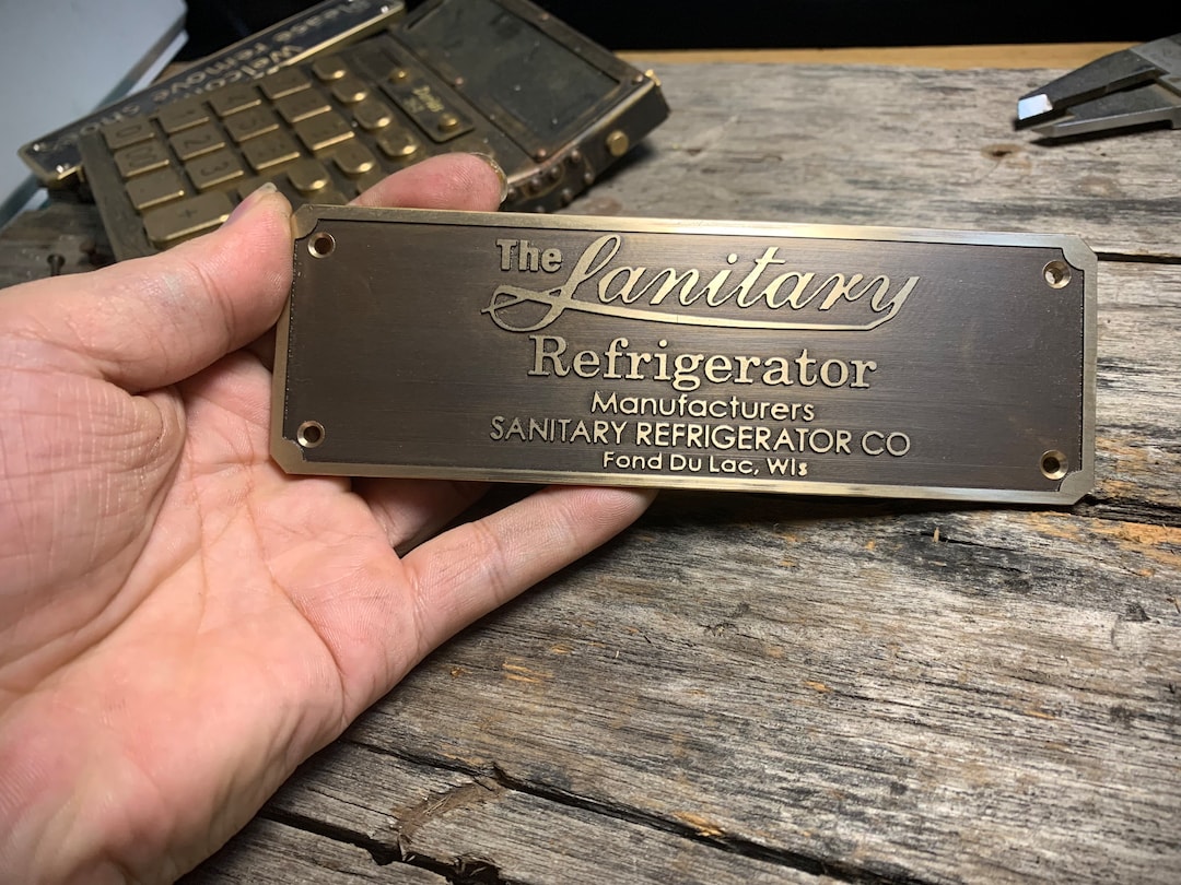 Cast Brass Custom Signs & Plaques - Unlacquered Wall Plaque ...