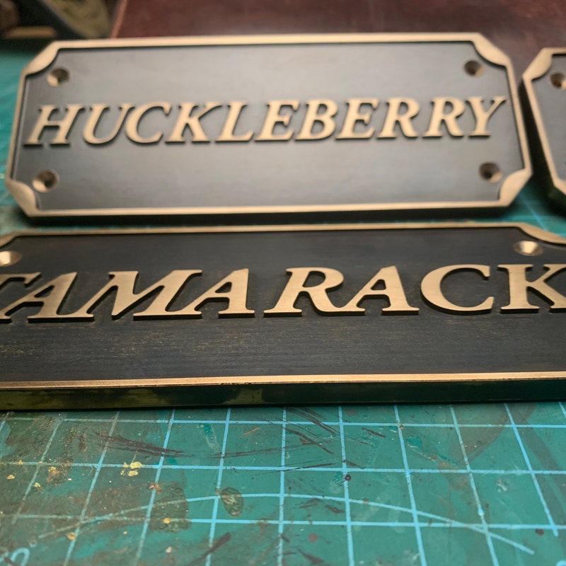 Brass Sign - Etsy