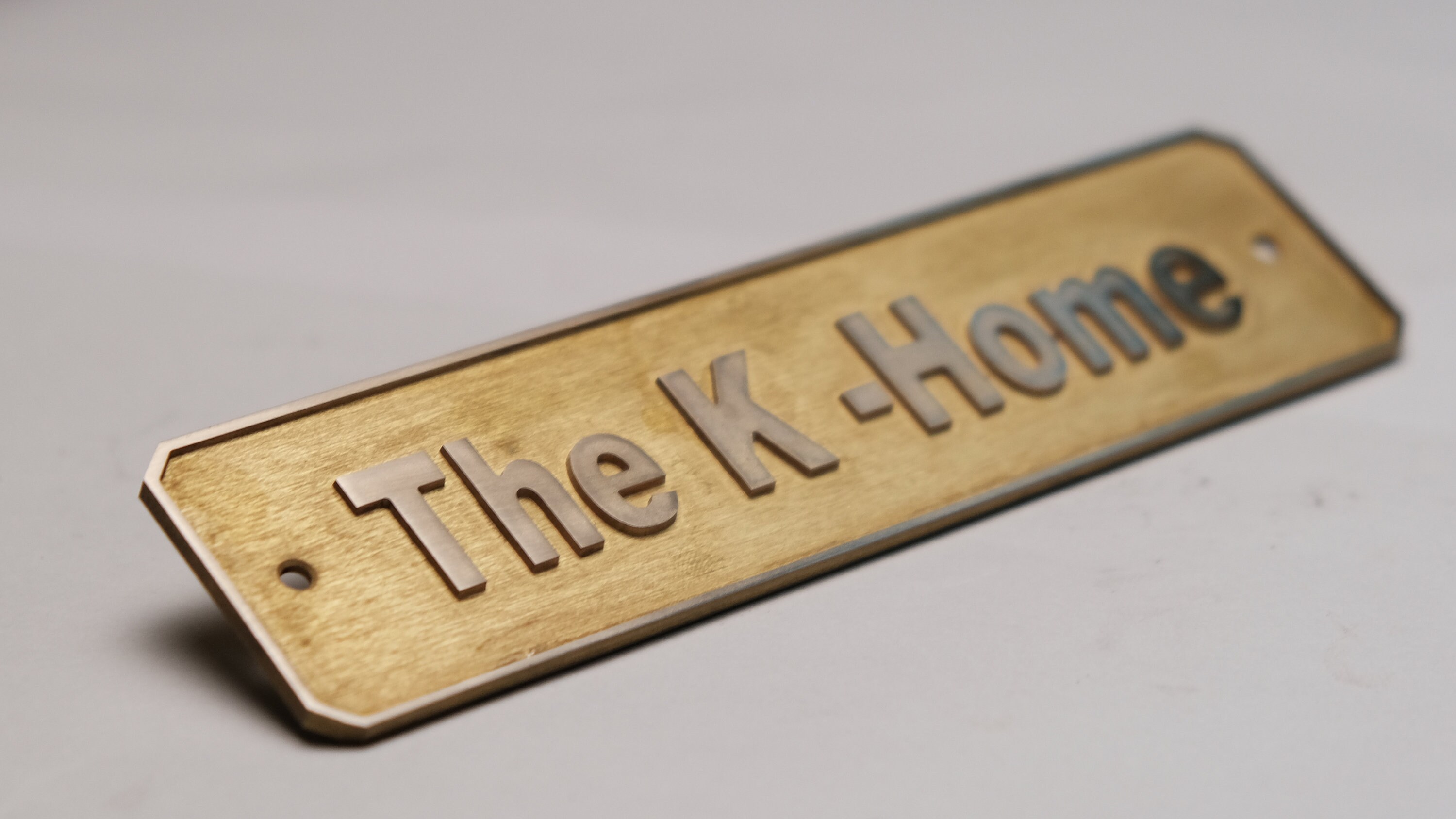 Custom Cast Brass Door Signs & Plaques Custom Language - Etsy