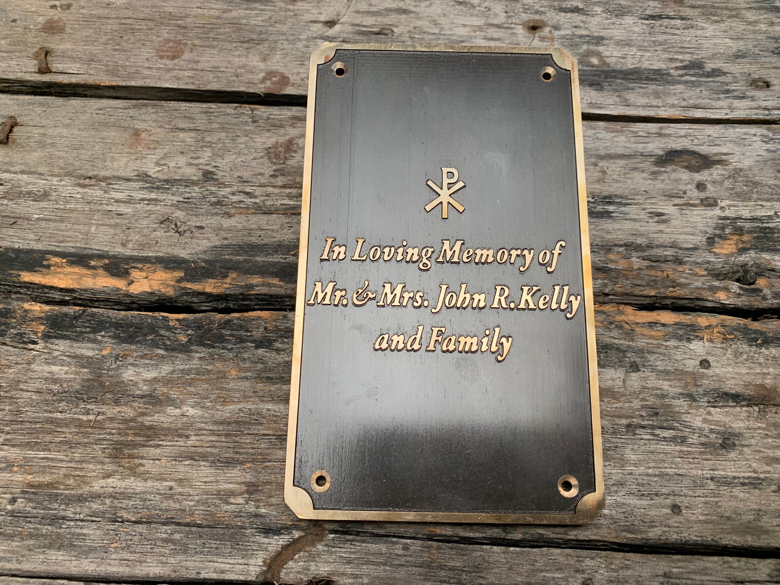 Custom Bronze House Numbers Plate Address Sign House Plaque - Etsy