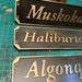 Cast Bronze Vintage Signs & Plaques - Address Plaque for Professional ...
