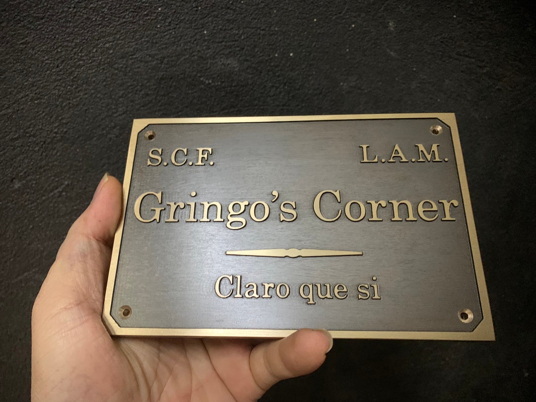 Cast Brass Custom Signs & Plaques - Unlacquered Wall Plaque ...