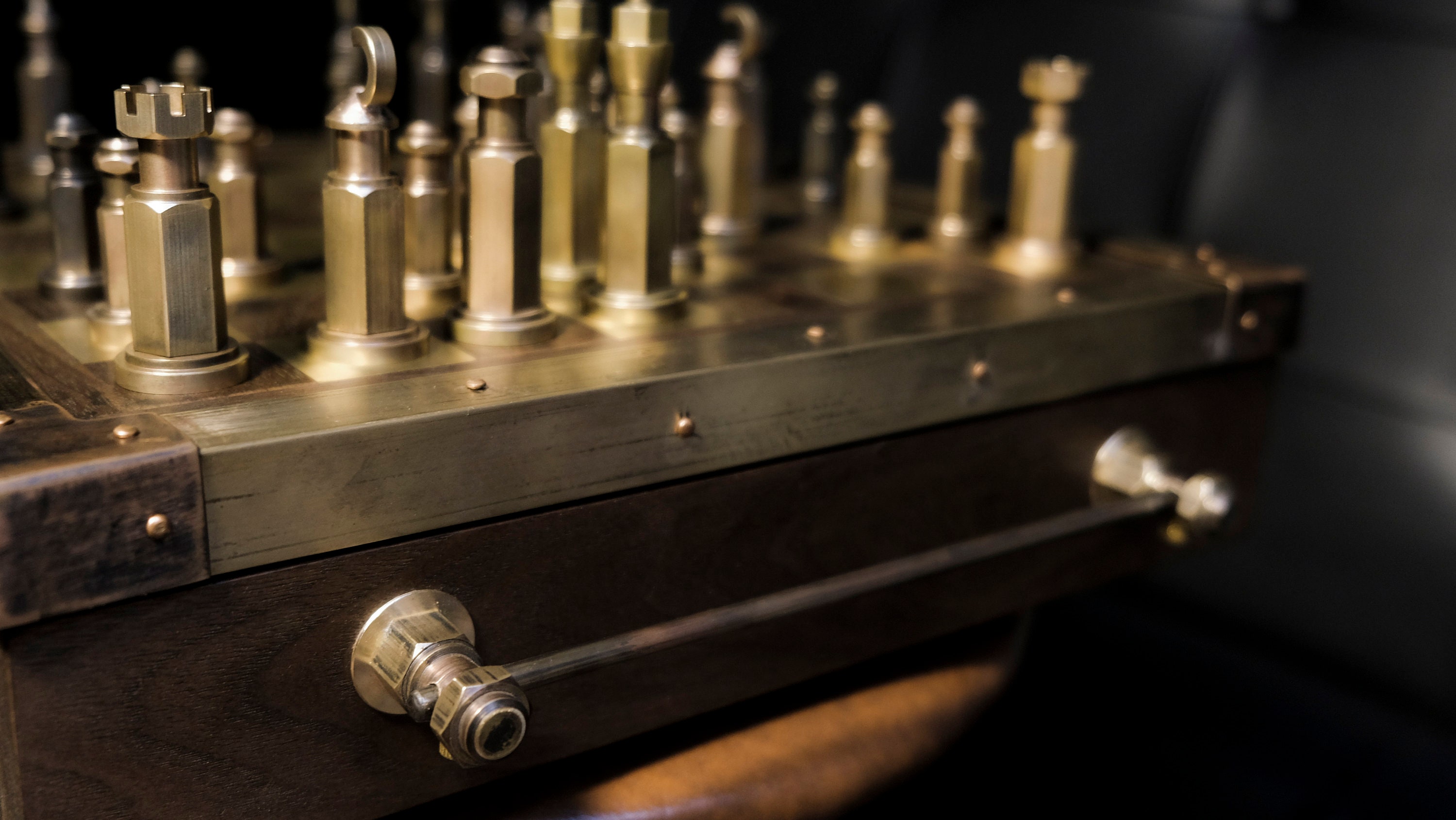 Steampunk Chess Set, Bronze Chess Set, Custom Handcrafted Chess Set ...