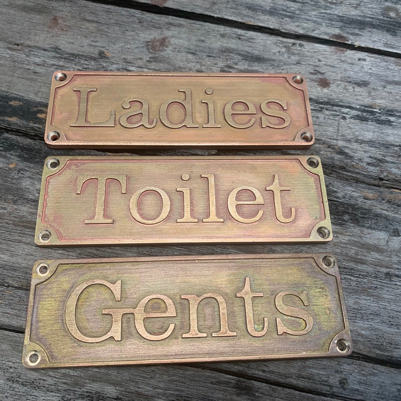 Brass Sign - Etsy