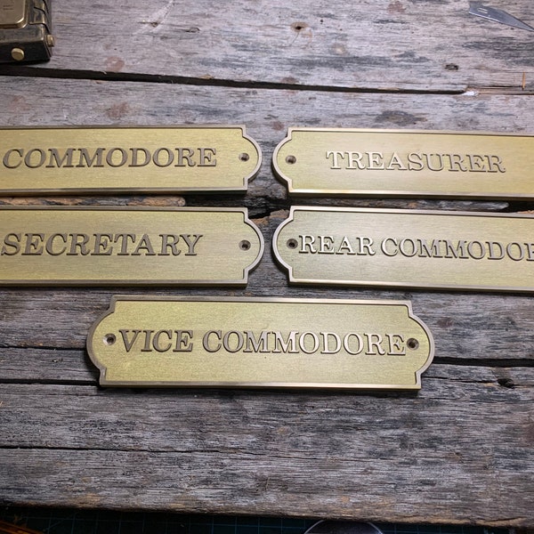 Brass Sign - Etsy