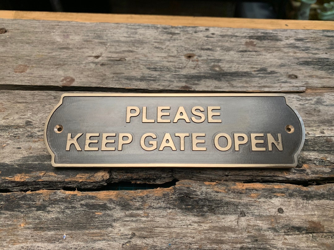 Customized Cast Brass Signs & Plaques - Custom Language Heirloom ...