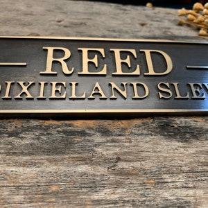 Custom Cast Brass Door Signs & Plaques - Any Language Plaques ...