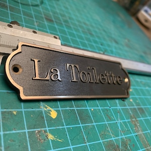 Fully Customize Cast Brass Door Signs & Plaques - - Custom Size Plaques ...