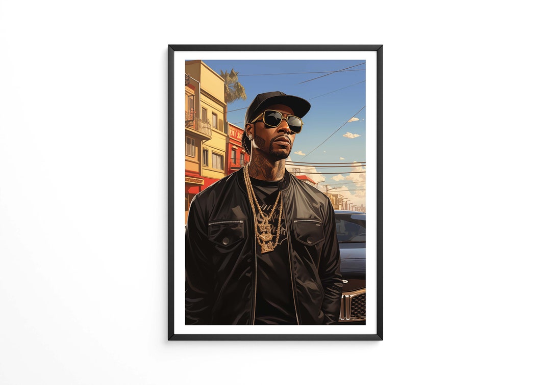 2 Chainz Rapper Poster Wall Art Home Decor Digital Download Printable ...
