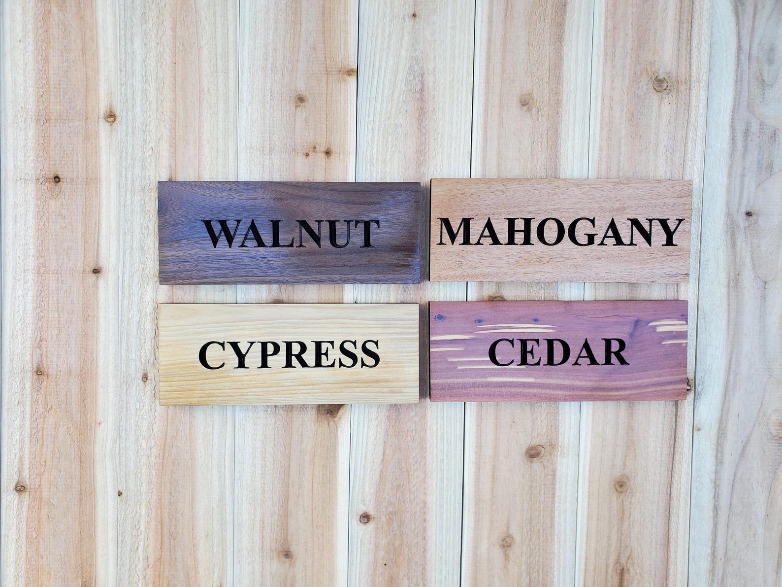 Custom Rustic Family Name Sign, Personalized Wooden Carved Plaque ...