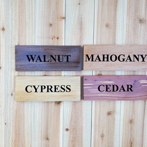 Custom Rustic Family Name Sign, Personalized Wooden Carved Plaque ...